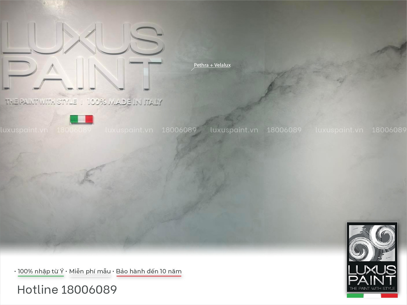 Điểm nhấn sang trọng, tinh tế cho không gian nội thất bằng vữa khoáng